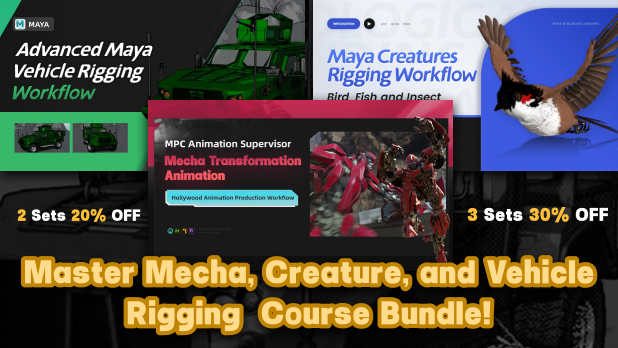 Master Mecha, Creature, and Vehicle Rigging — All in One Course Bundle ...