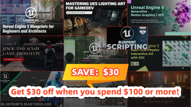 UE Tech Art Master Bundle course online|wingfox